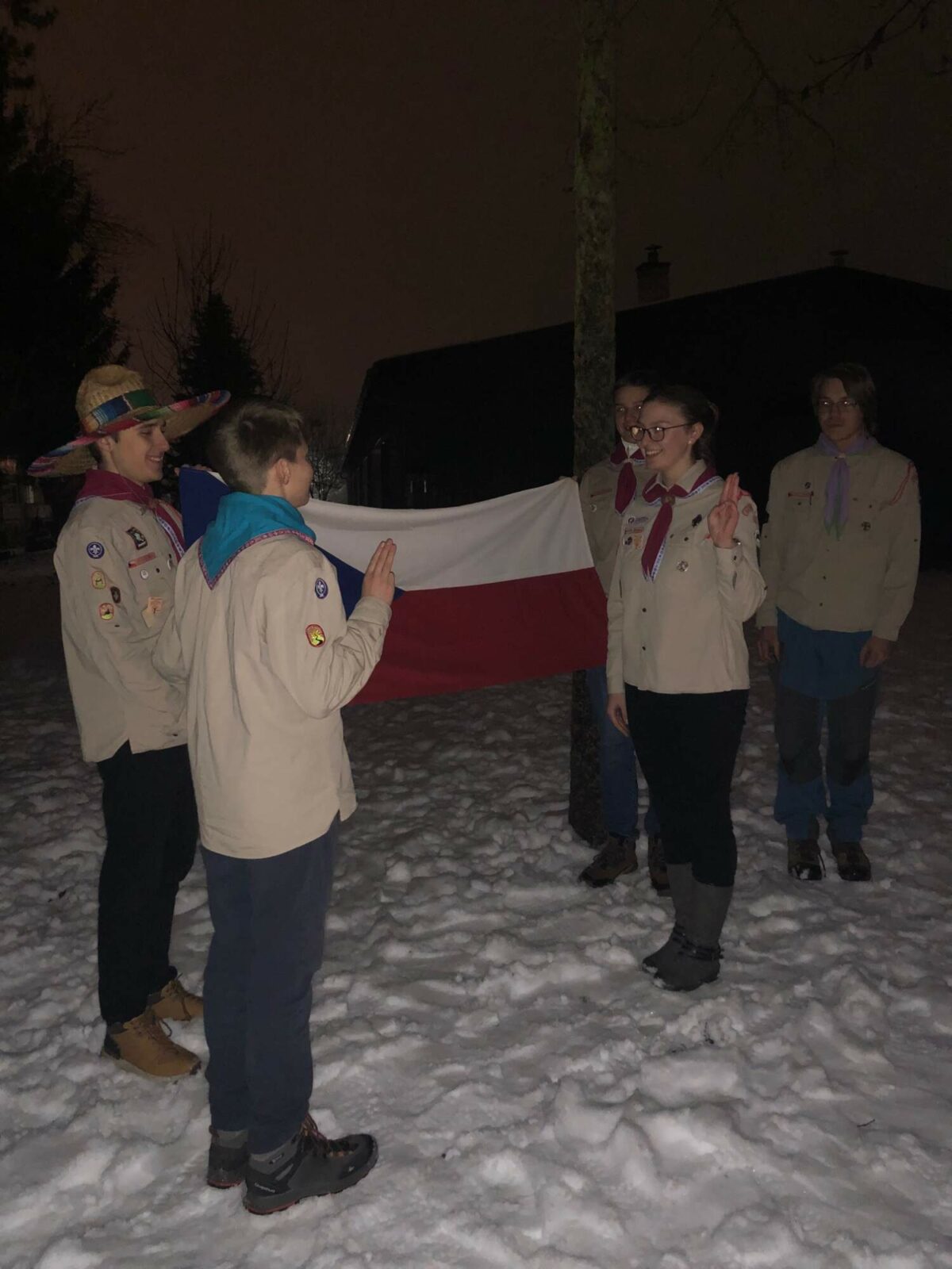 Slib skautů a skautek « Skaut Slavkov